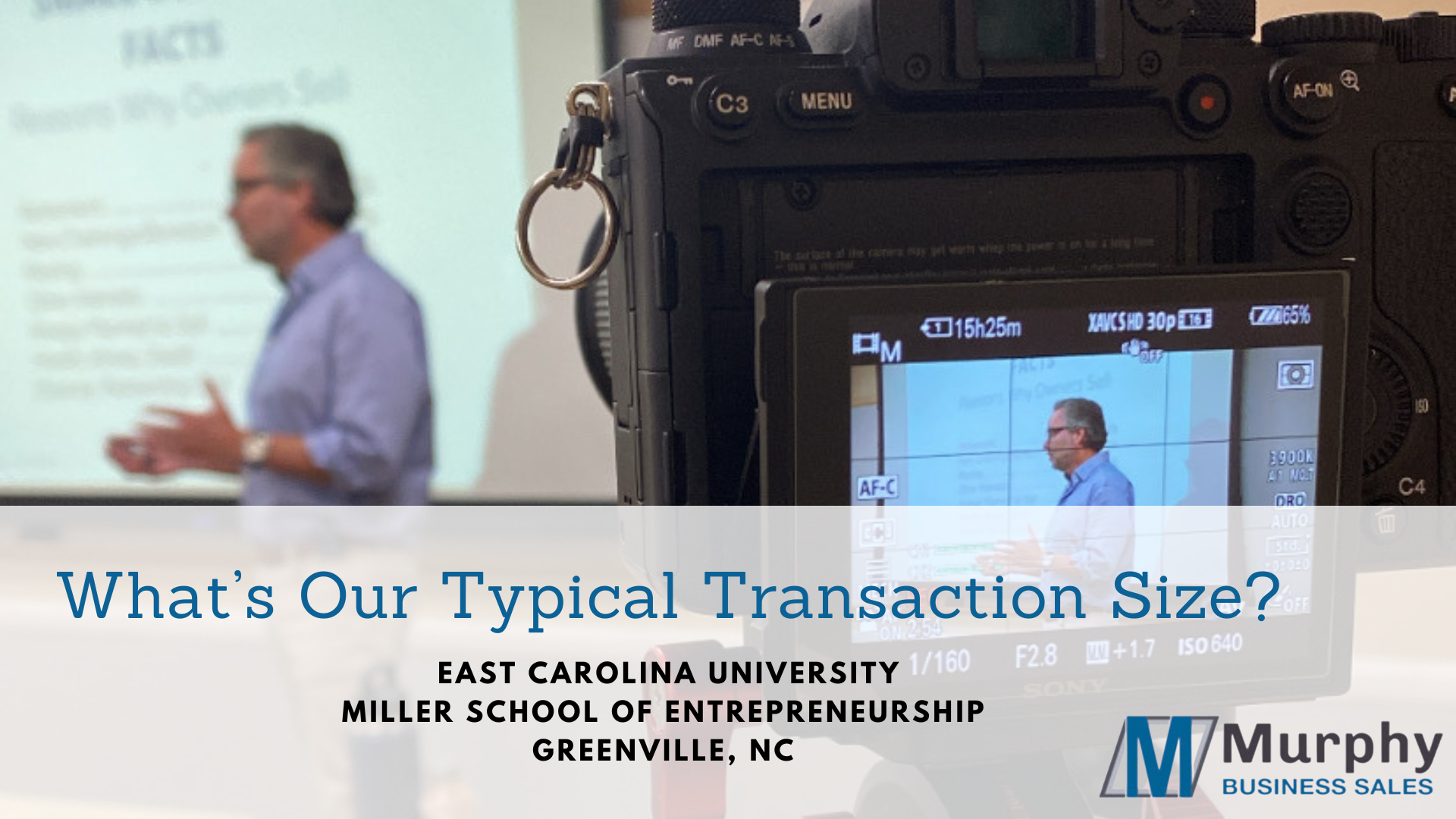 What’s Our Typical Transaction Size? - Murphy Mergers & Acquisitions